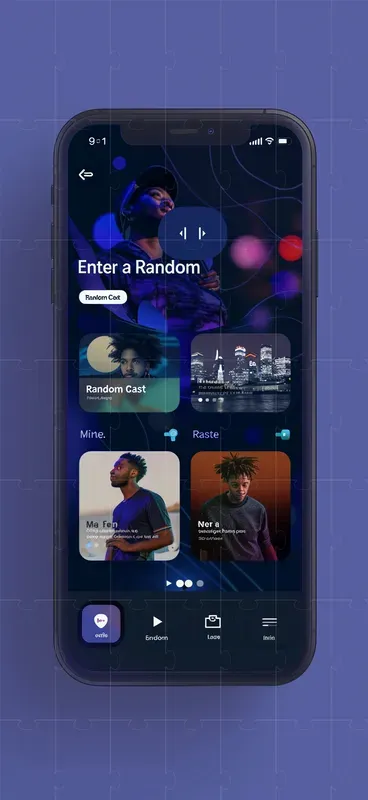 Mobile App Home Screen Ui Designs Midjourney Prompt | PromptBase