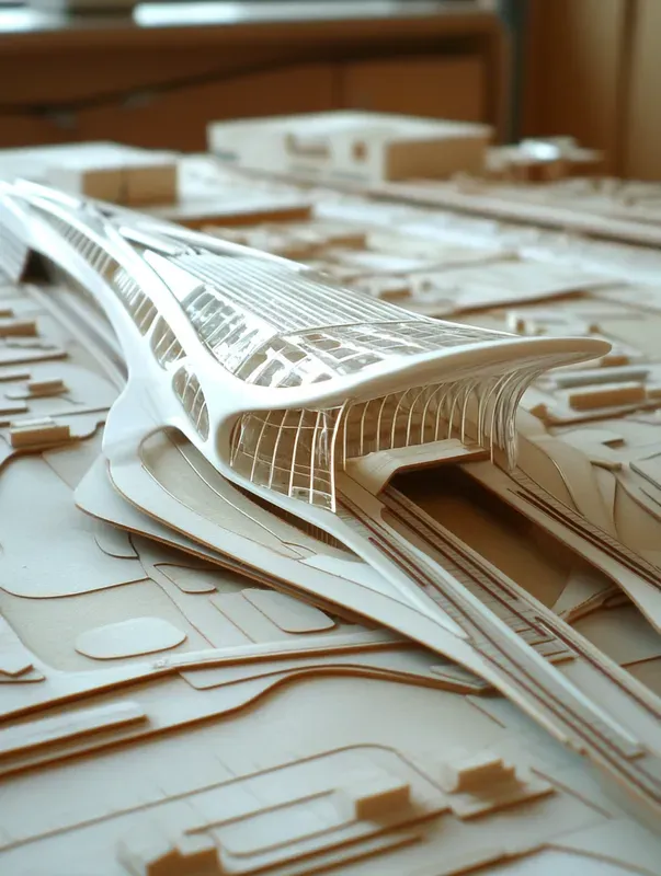 Futuristic Architecture Model Designs Midjourney Prompt | PromptBase