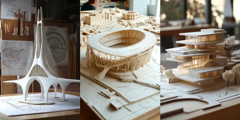 Futuristic Architecture Model Designs Midjourney Prompt | PromptBase