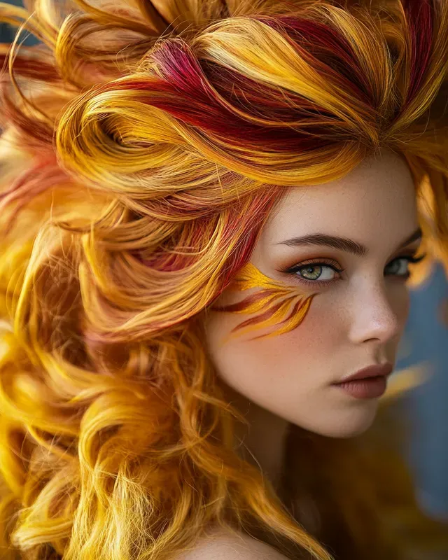 Creative Hair Designs Shaped Like Animals Midjourney Prompt | PromptBase