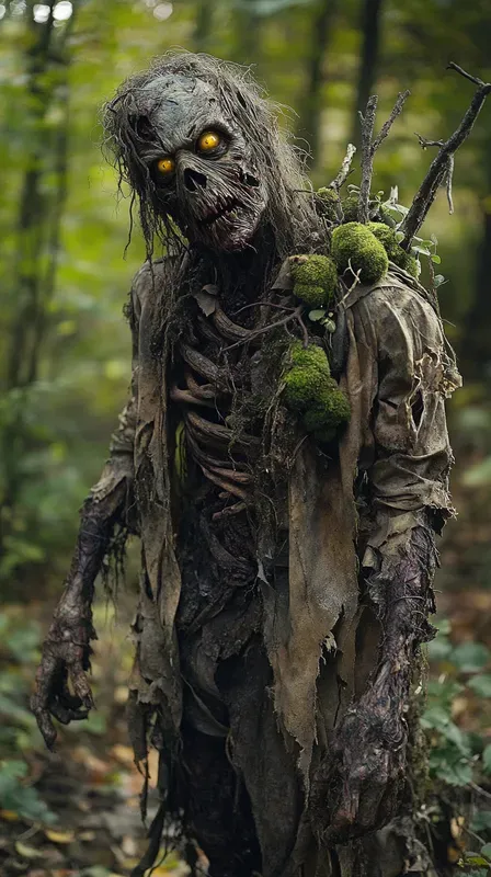 Terrifying Zombie Characters Midjourney Prompt | PromptBase