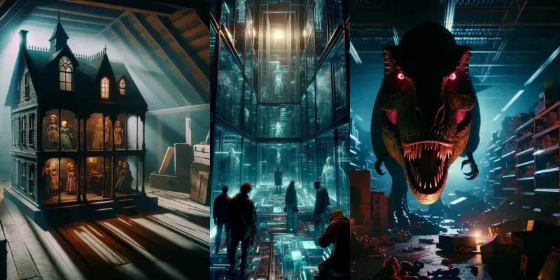 Personalized Horror Movie Stills DALL·E Prompt | PromptBase