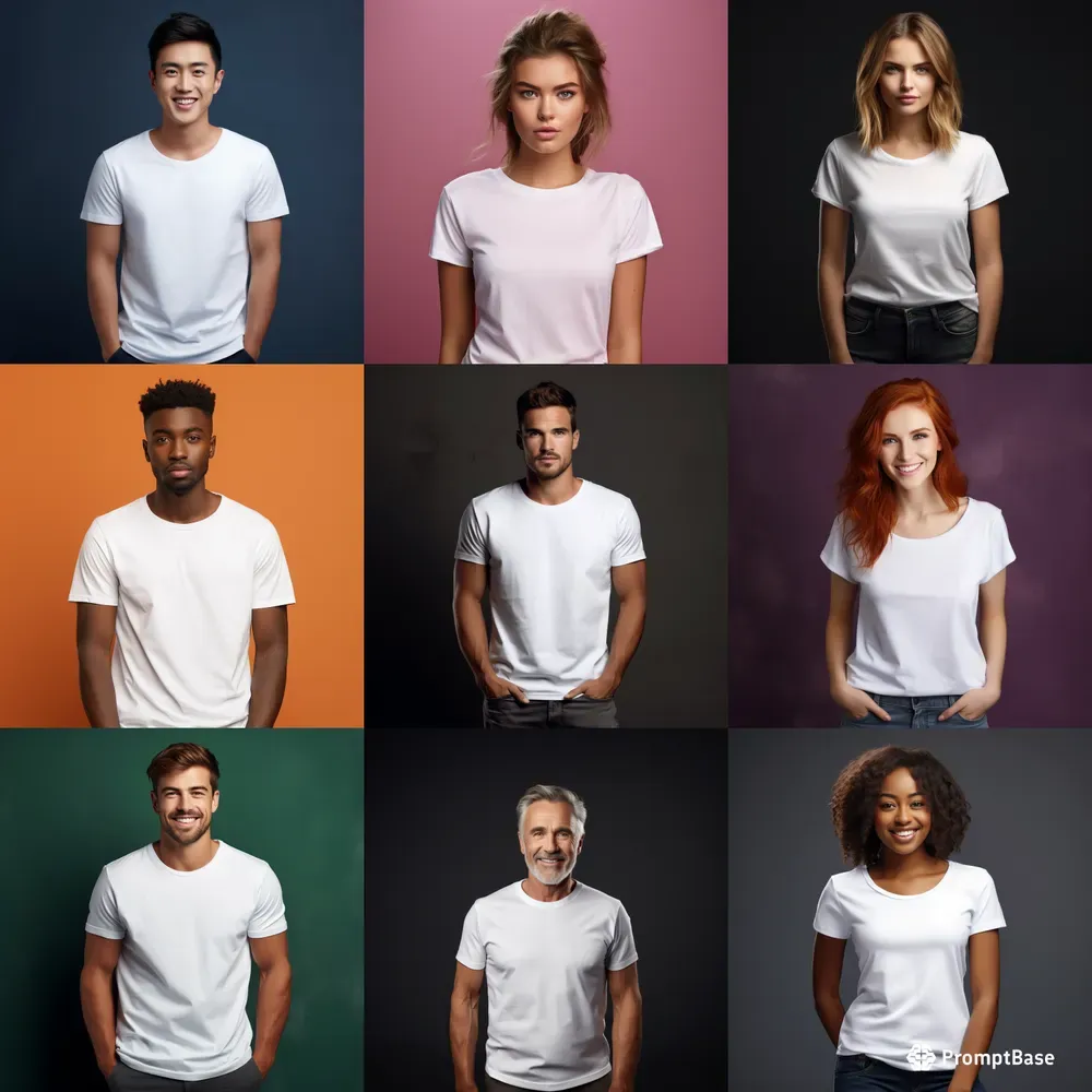 People Photos For Mockups Midjourney Prompt | PromptBase