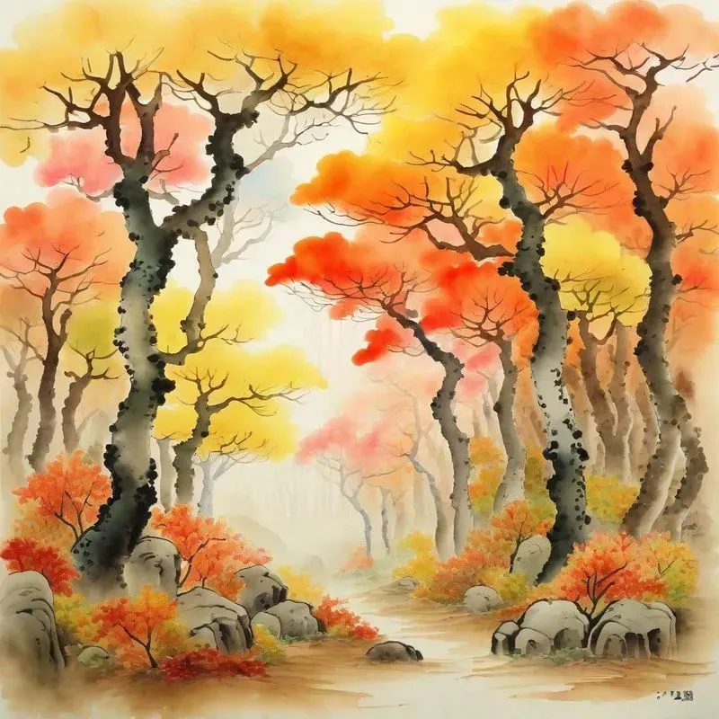 Ink Wash Paintings Stable Diffusion Prompt | PromptBase