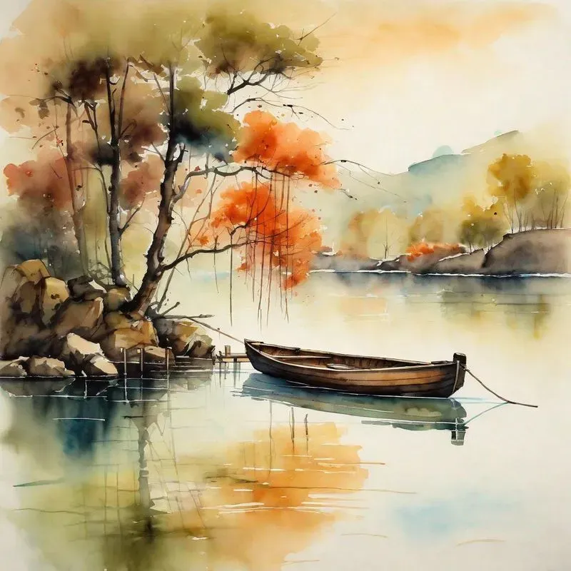 Ink Wash Paintings Stable Diffusion Prompt | PromptBase