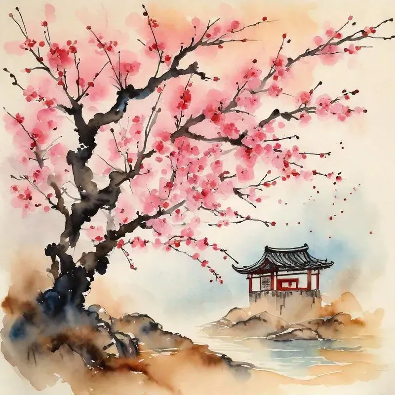 Ink Wash Paintings Stable Diffusion Prompt | PromptBase