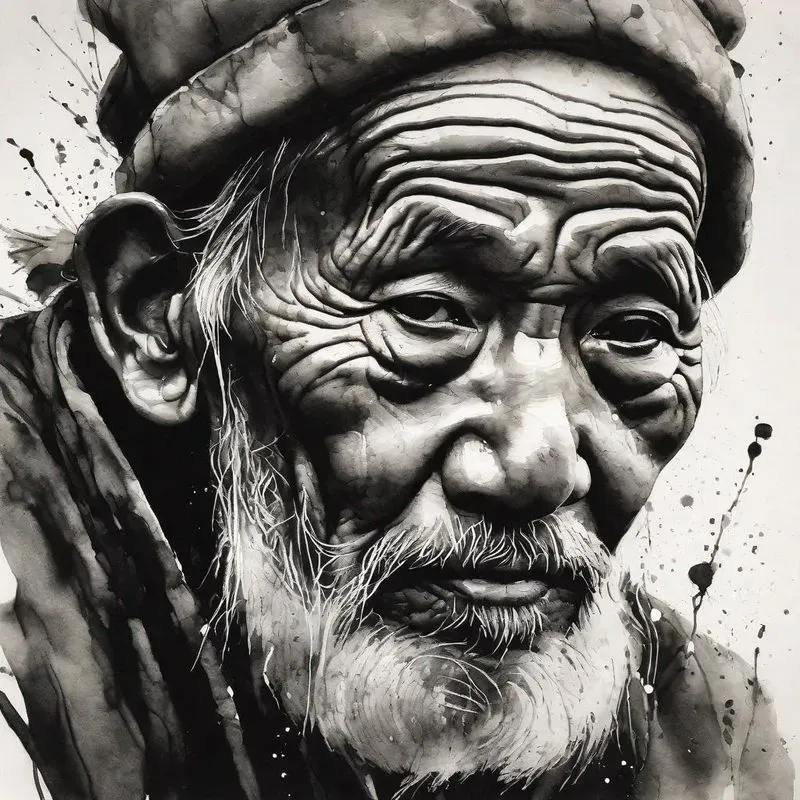 Splashed Ink Paintings Stable Diffusion Prompt | PromptBase