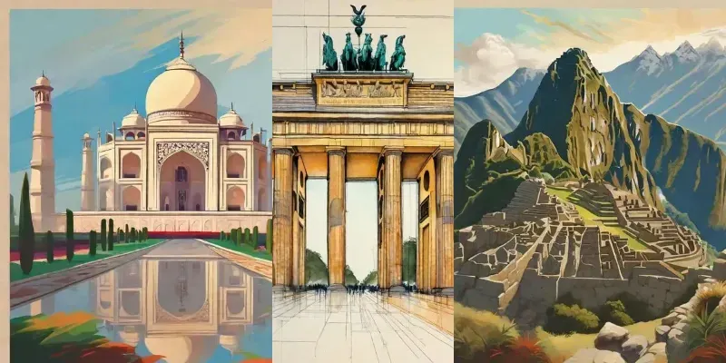 Landmarks Bundle | PromptBase