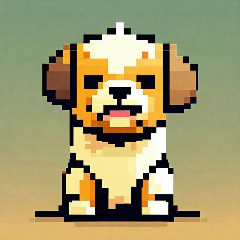 Pixelated Animal Icons Stable Diffusion Prompt | PromptBase