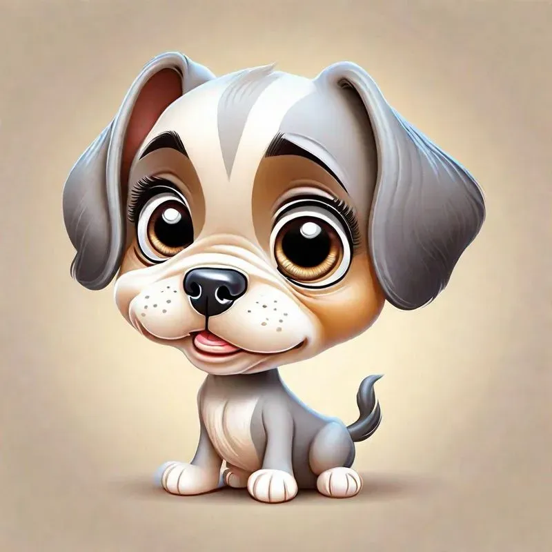 Cute Animal Digital Characters Stable Diffusion Prompt | PromptBase