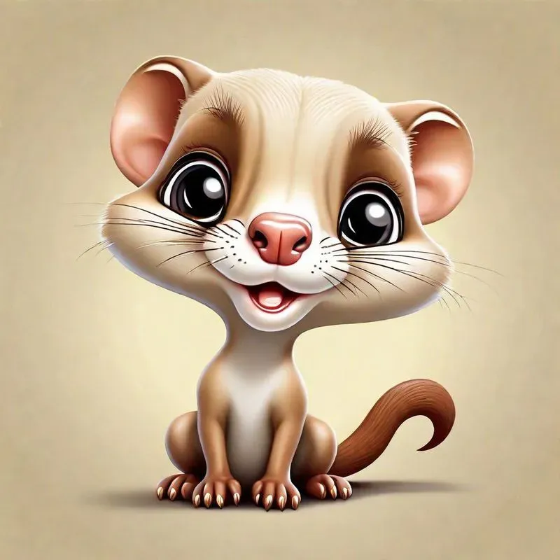 Cute Animal Digital Characters Stable Diffusion Prompt | PromptBase