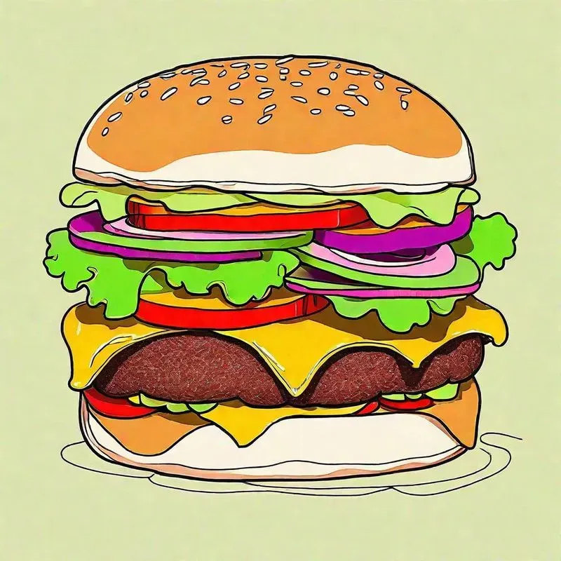 One Line Food Drawings Stable Diffusion Prompt | PromptBase