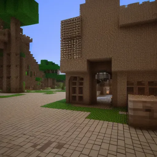 Raytraced Minecraft Screenshots Stable Diffusion Prompt | PromptBase