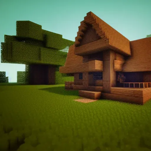 Raytraced Minecraft Screenshots Stable Diffusion Prompt | PromptBase