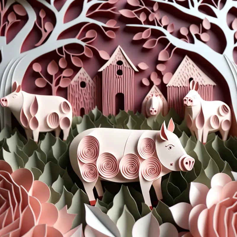 Amazing Paper Scenes Midjourney Prompt | PromptBase