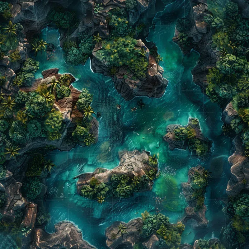 Tabletop Game Battlemaps Midjourney Prompt | PromptBase