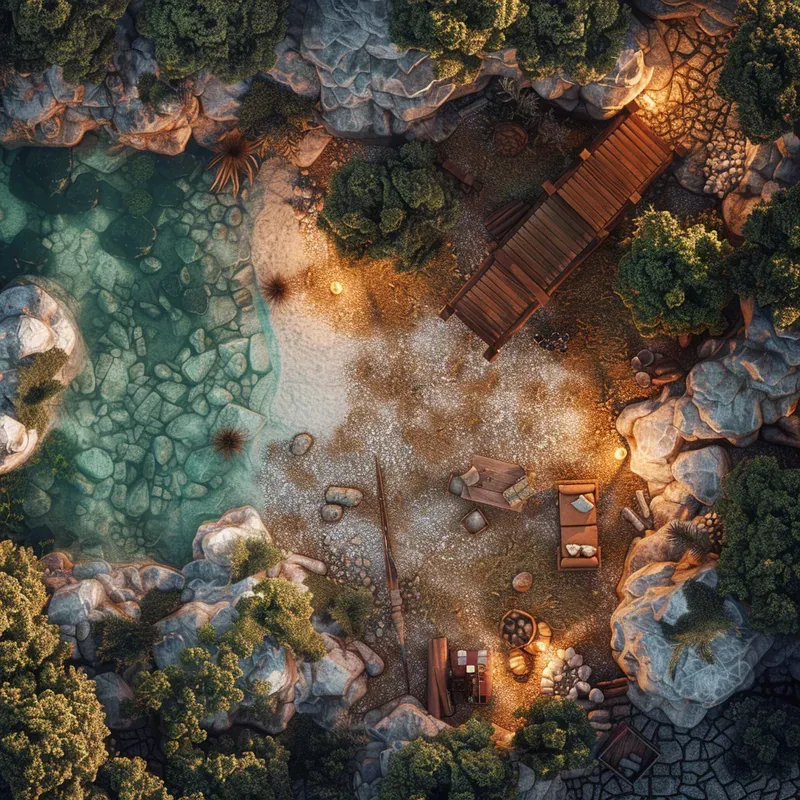 Tabletop Game Battlemaps Midjourney Prompt | PromptBase