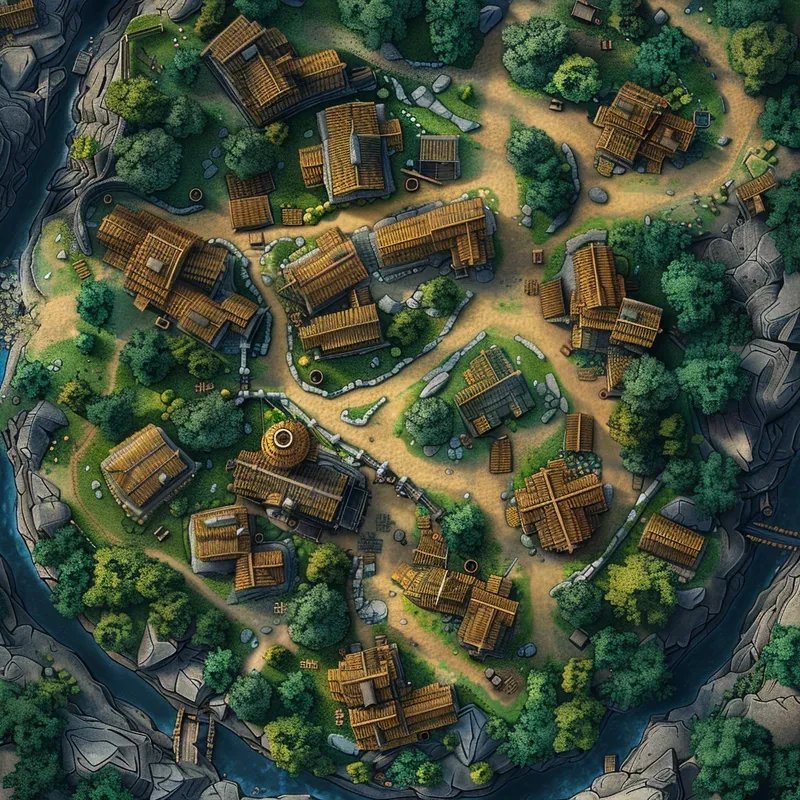 Tabletop Game Battlemaps Midjourney Prompt | PromptBase