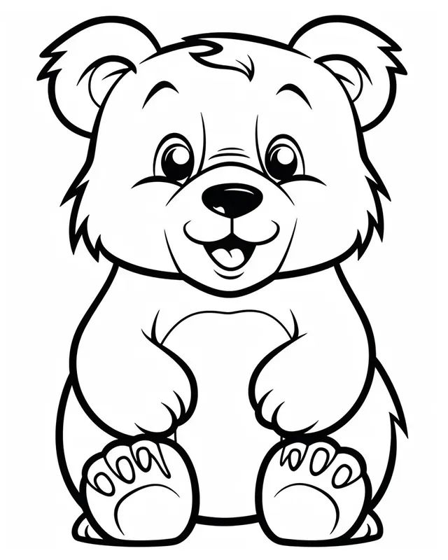 Very Easy Coloring Pages Midjourney Prompt | PromptBase