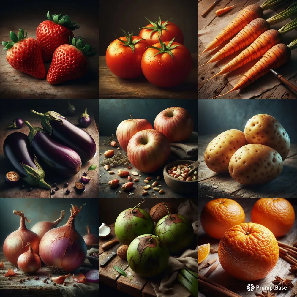 High Realistic Food Photographs DALL·E Prompt | PromptBase