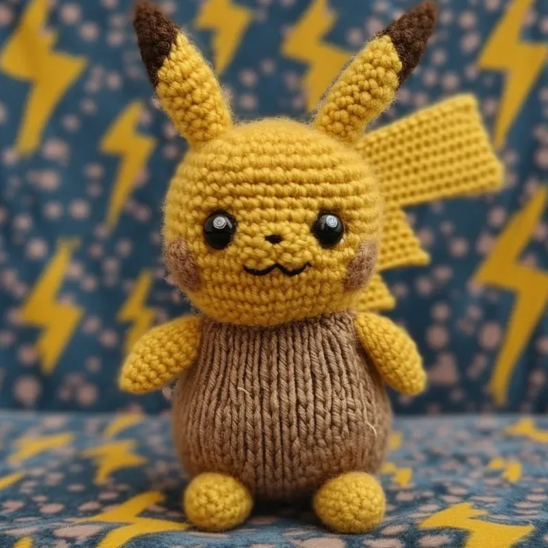 Cute Knitted Dolls Characters Midjourney Prompt | PromptBase