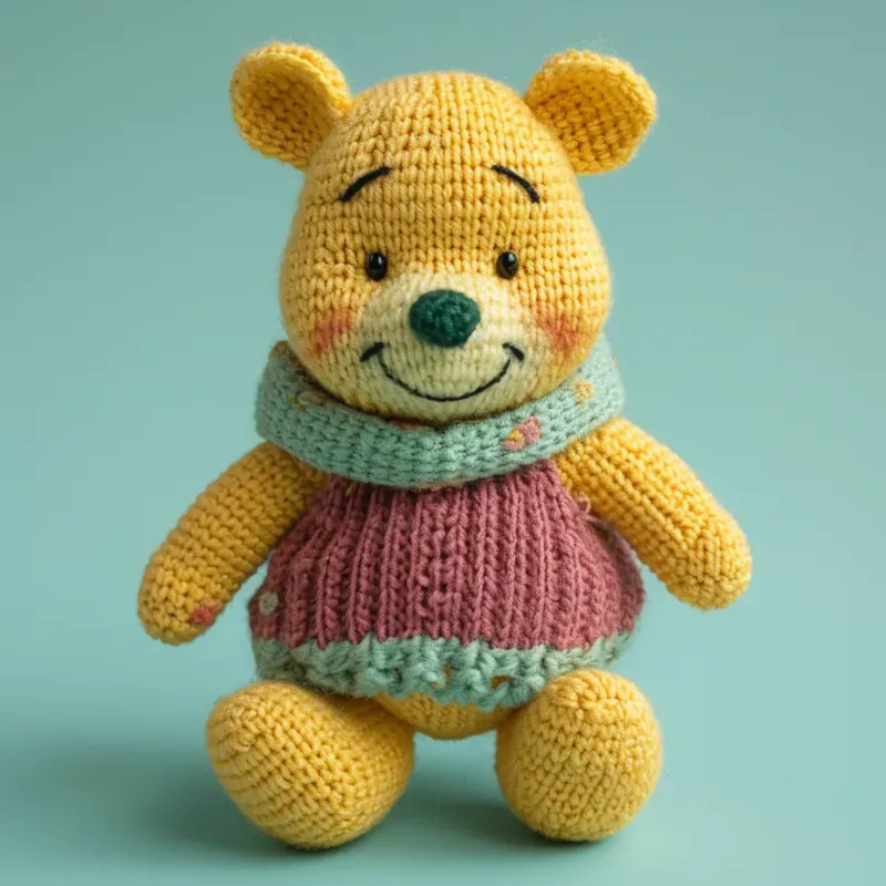 Cute Knitted Dolls Characters Midjourney Prompt | PromptBase