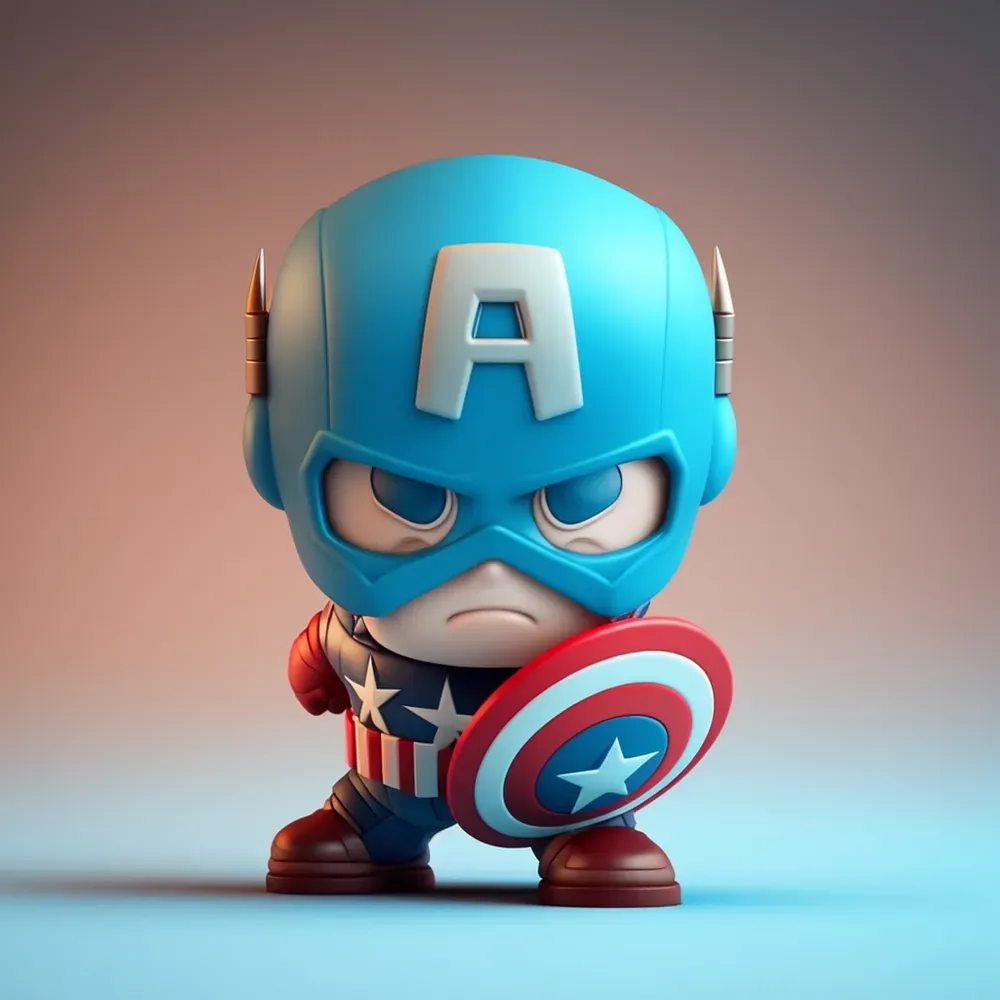 Cute Cartoon Super Heroes Midjourney Prompt Promptbase