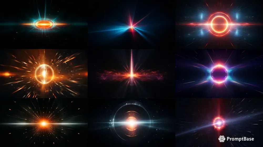 Cinematic Lens Flare Overlays Vfx Assets Midjourney Prompt | PromptBase