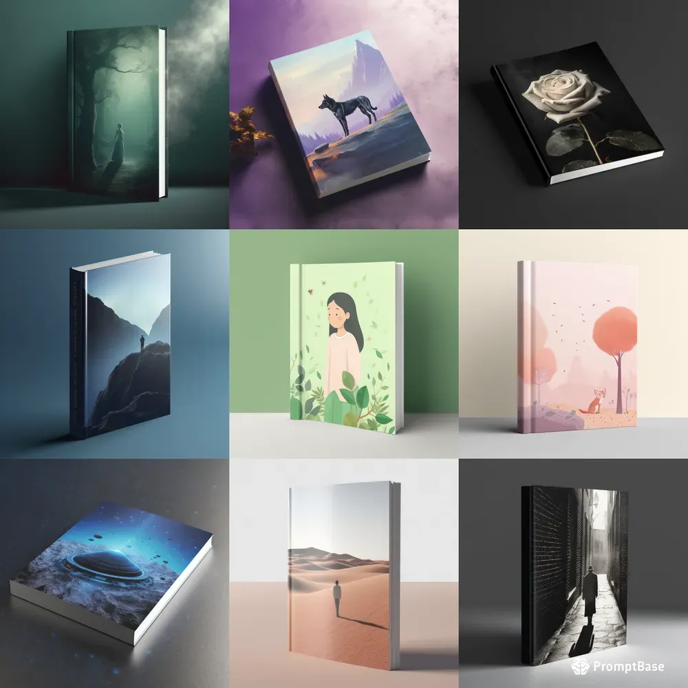 Professional Book Covers Midjourney Prompt | PromptBase