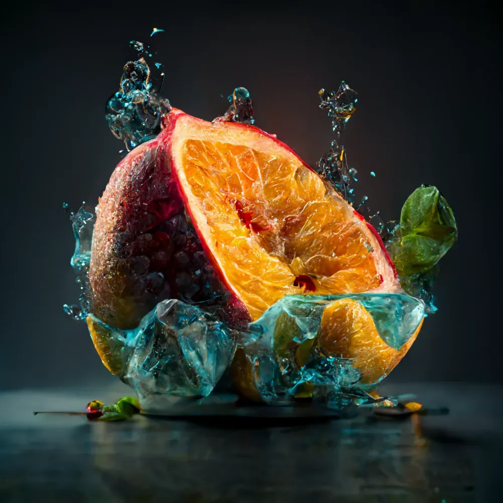 Fresh And Crispy Photorealistic Fruits Midjourney Prompt | PromptBase