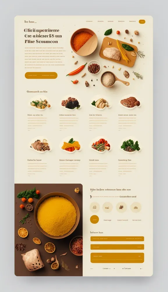 Inspiring Ui Ux Website Mockups Midjourney Prompt | PromptBase