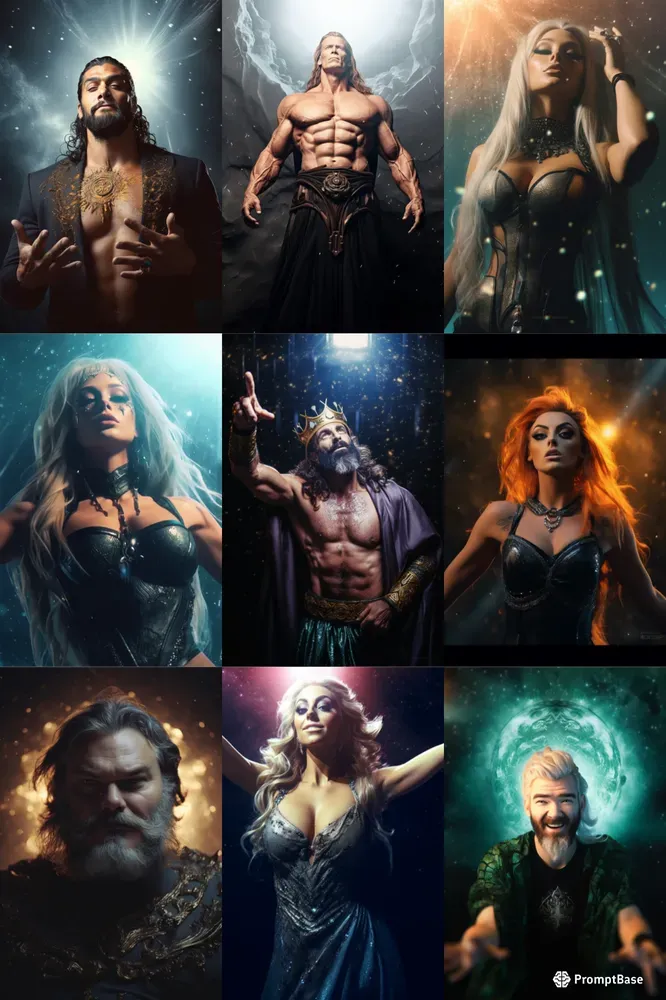 Turn Yourself Into A Cosmic God Midjourney Prompt | PromptBase