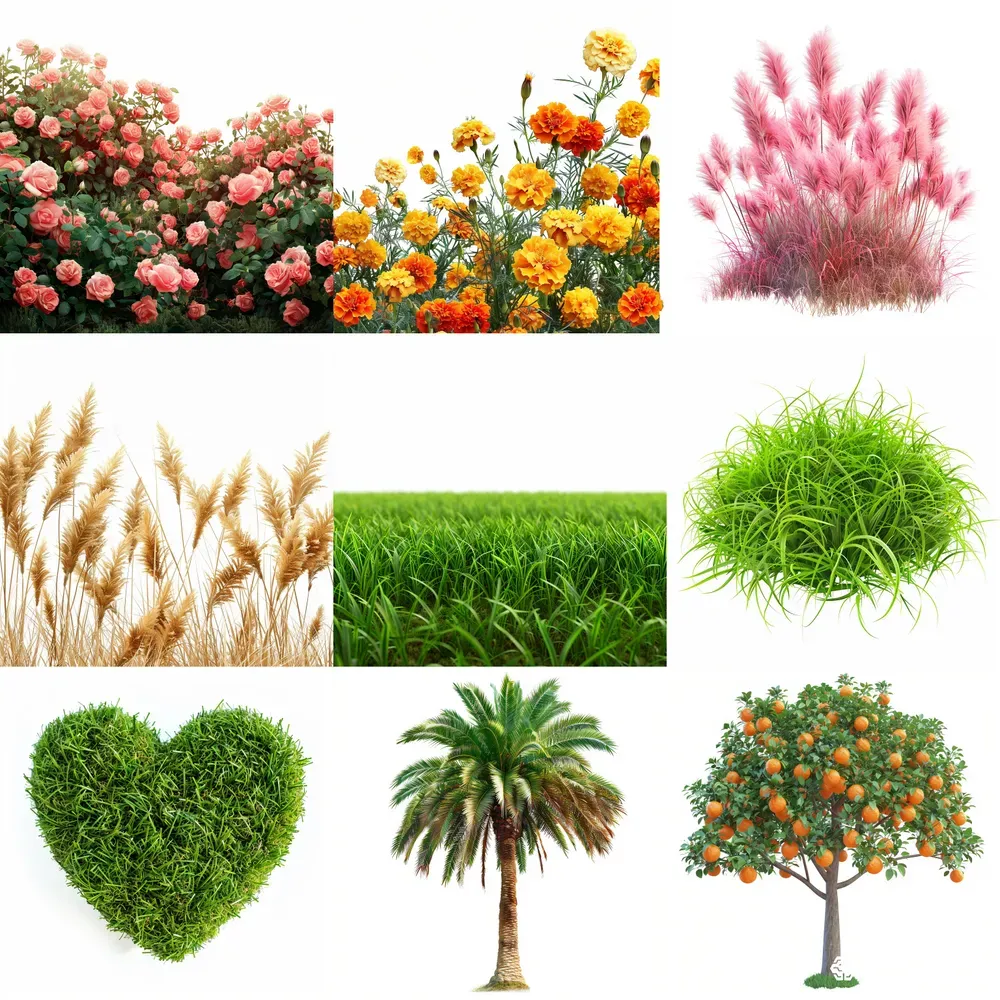 Realistic Plant Pictures Cliparts Midjourney Prompt | PromptBase