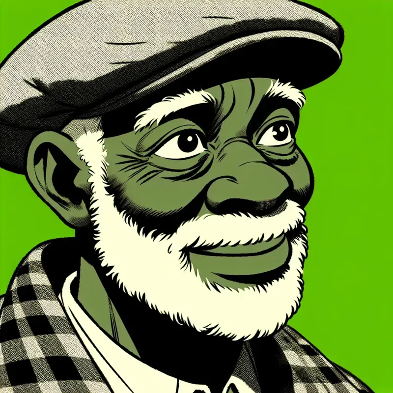 Pop Monotone Character Closeups DALL·E Prompt | PromptBase