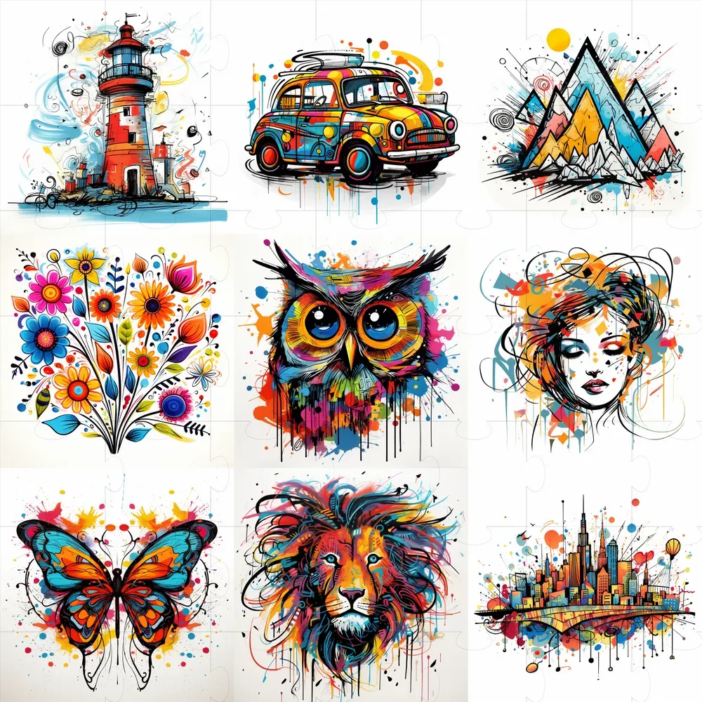 Whimsical Doodle Art Midjourney Prompt | PromptBase