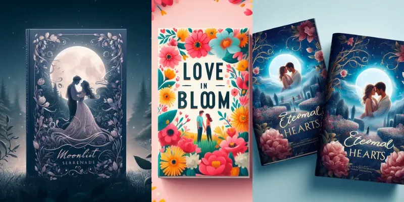 Romance Novel Book Covers DALL·E Prompt | PromptBase