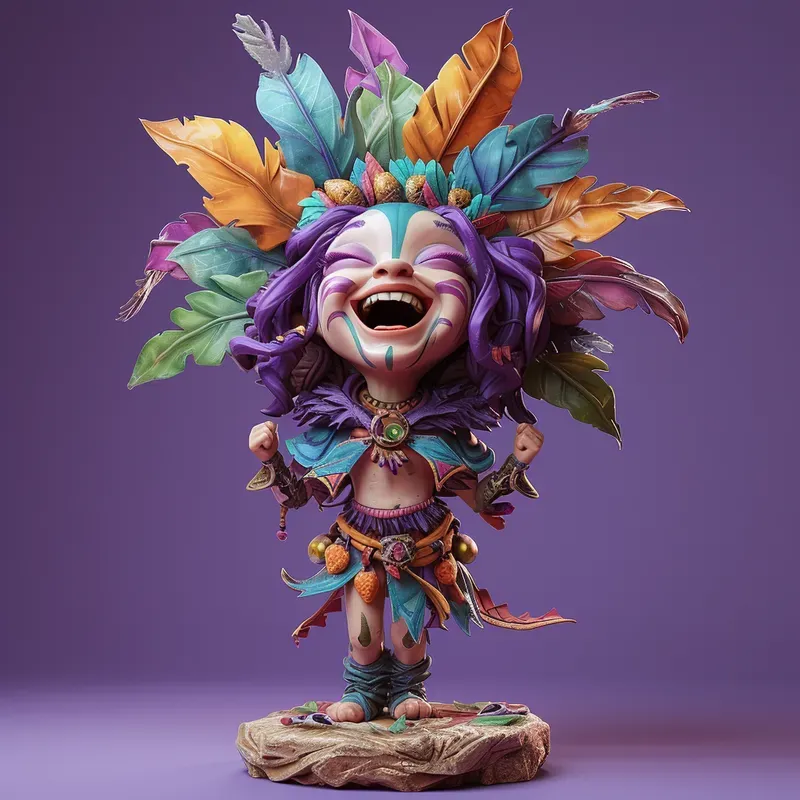 Characters As Funny Miniatures Midjourney Prompt | PromptBase