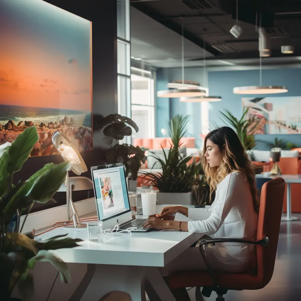 Office Workplace Ideas Midjourney Prompt | PromptBase