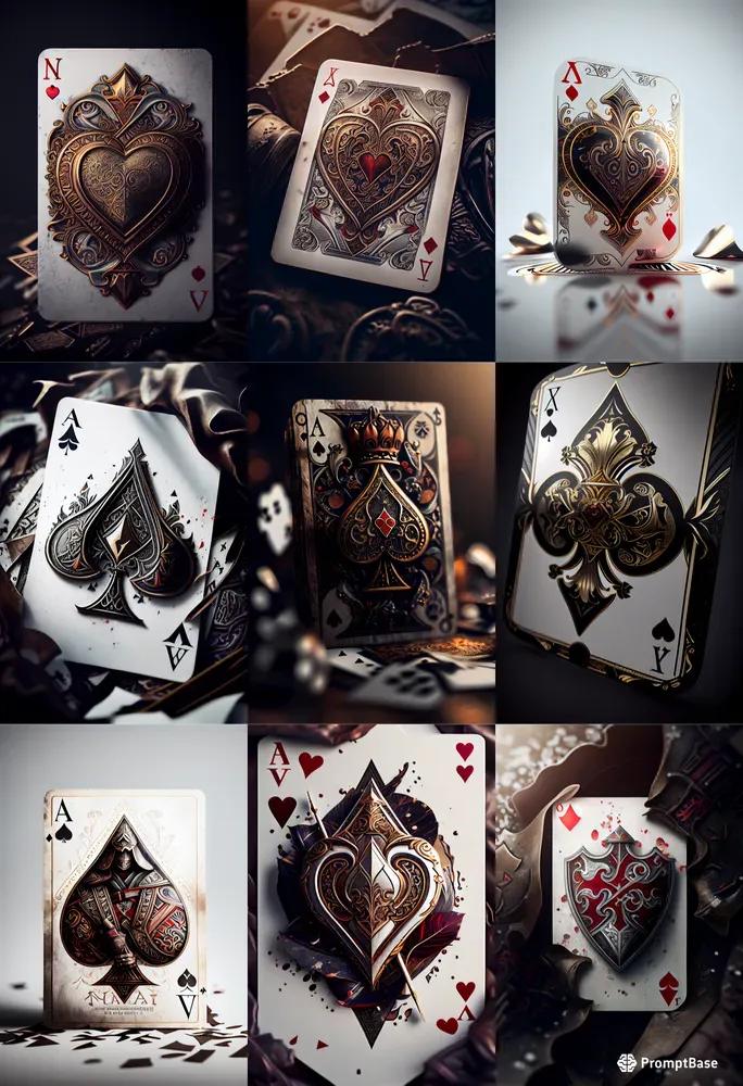 Trading And Playing Cards Midjourney Prompt | PromptBase