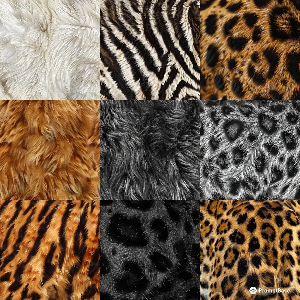 Seamless Fur Patterns Midjourney Prompt | PromptBase