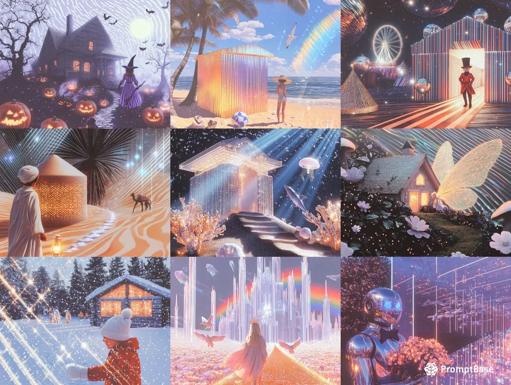 Futuristic Digital Art Book Covers Midjourney Prompt | PromptBase