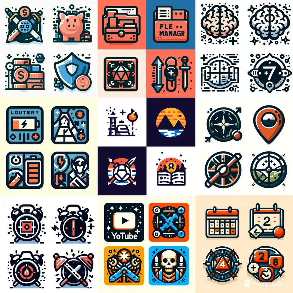 Simple Icons DALL·E Prompt | PromptBase