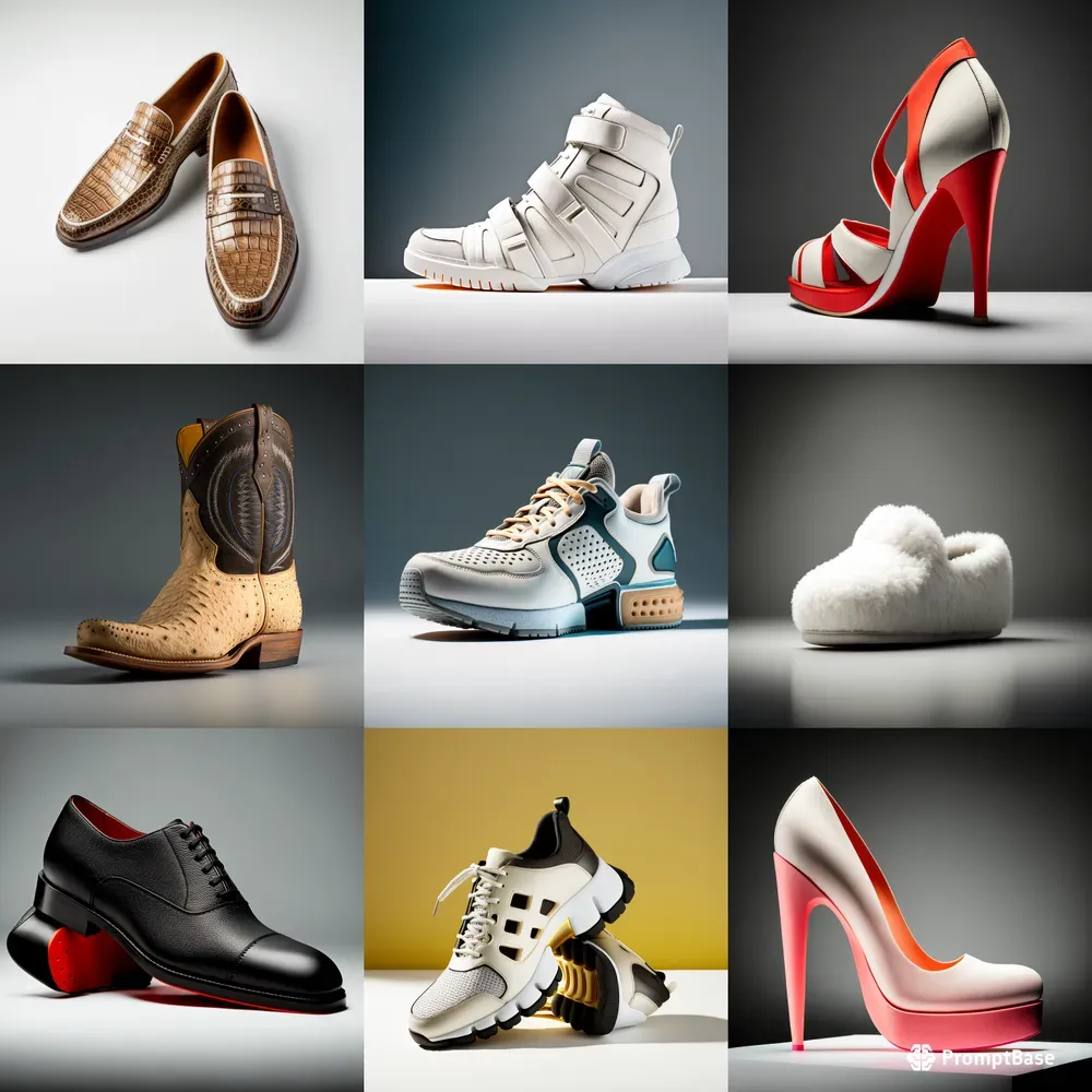 Custom Shoe Designs Midjourney Prompt | PromptBase