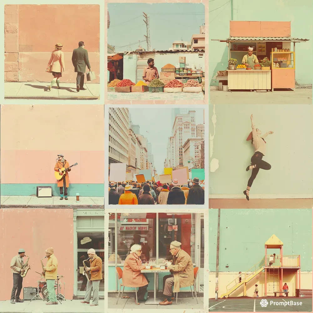 Vintage Photographs Style Sref Codes Midjourney Prompt | PromptBase