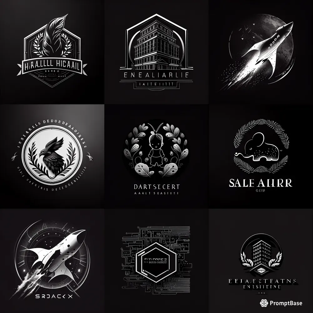 High Quality Professional Logos Midjourney Prompt | PromptBase