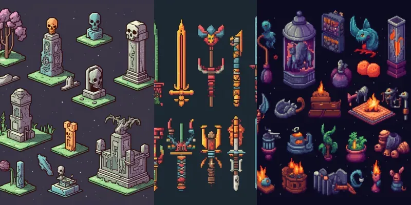 Mythical 8 Bit Pixel Art Midjourney Prompt | PromptBase