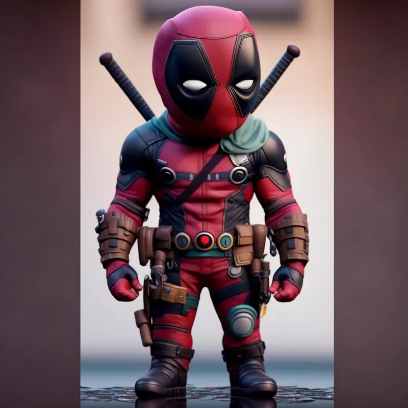 Mini Marvel And Super Hero Character Midjourney Prompt | PromptBase