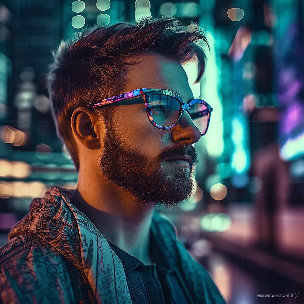 Futuristic Photos Of People Stock Midjourney Prompt | PromptBase