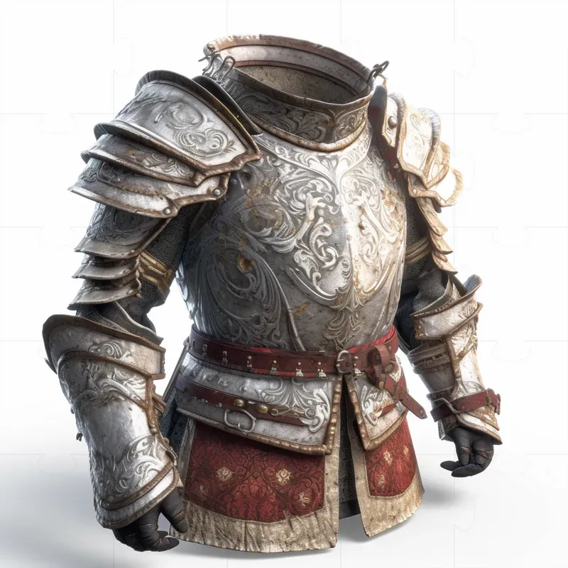 Realistic Game Armor Midjourney Prompt | PromptBase