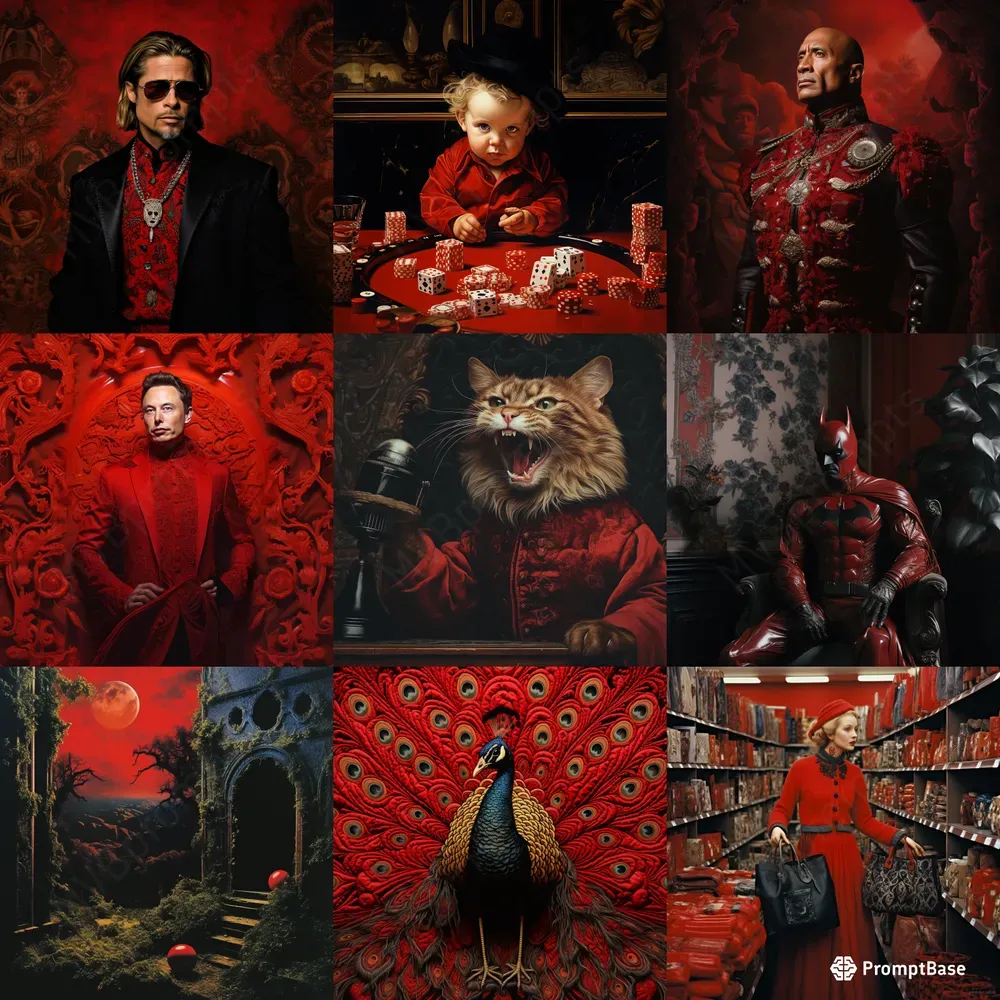 Ladybug Bold Baroque Art Portraits Midjourney Prompt | PromptBase